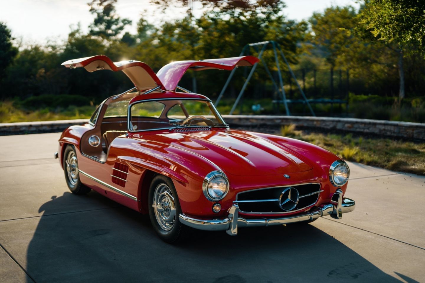 SOLD 1956 Mercedes-Benz 300SL Gullwing - Scott Grundfor Company ...