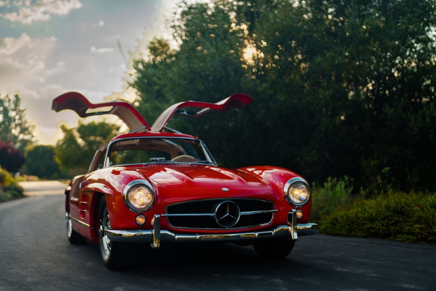SOLD 1956 Mercedes-Benz 300SL Gullwing - Scott Grundfor Company ...