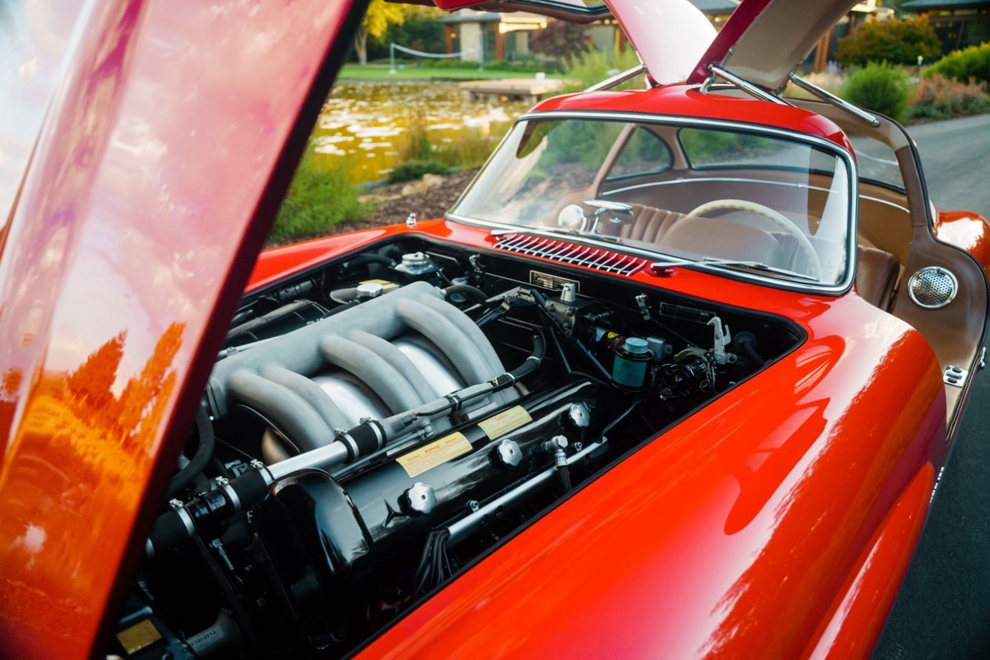 SOLD 1956 Mercedes-Benz 300SL Gullwing - Scott Grundfor Company ...