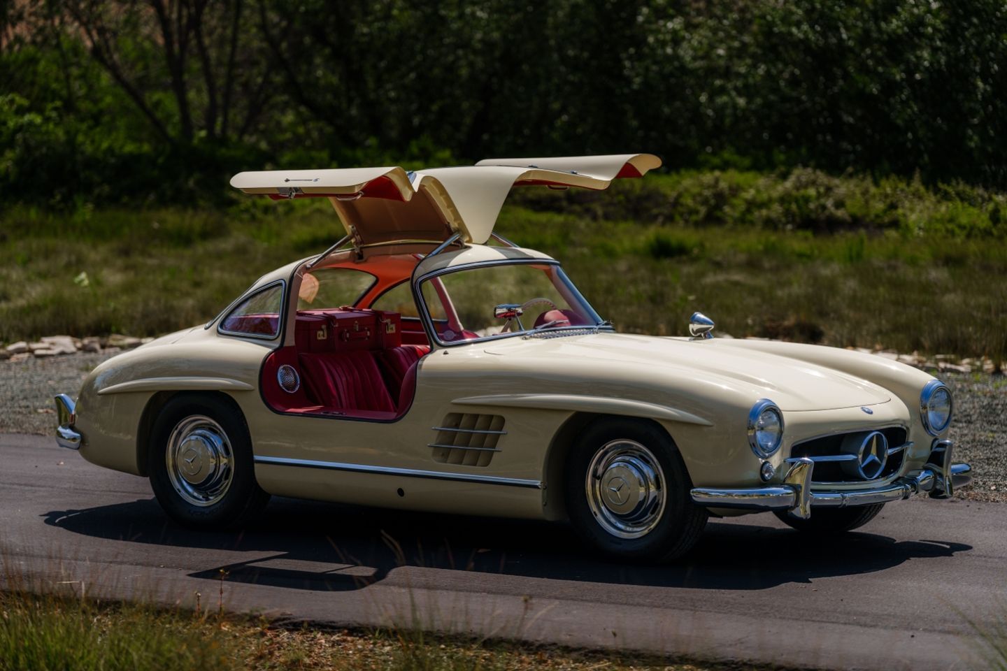 SOLD 1957 Mercedes-Benz 300SL Gullwing - Scott Grundfor Company ...