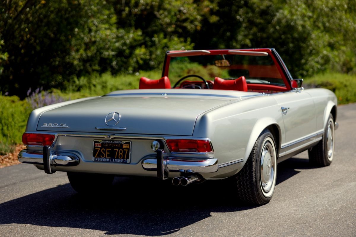 SOLD 1969 Mercedes-Benz 280 SL Coupe/Roadster - Scott Grundfor Company ...